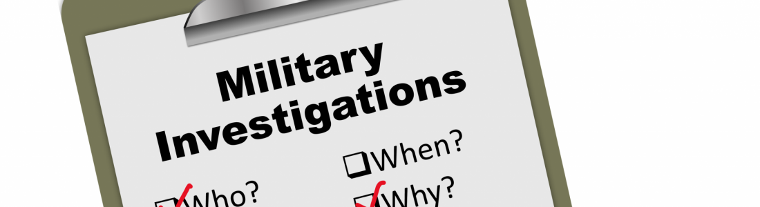 What are the different types of military investigations? - The Law ...